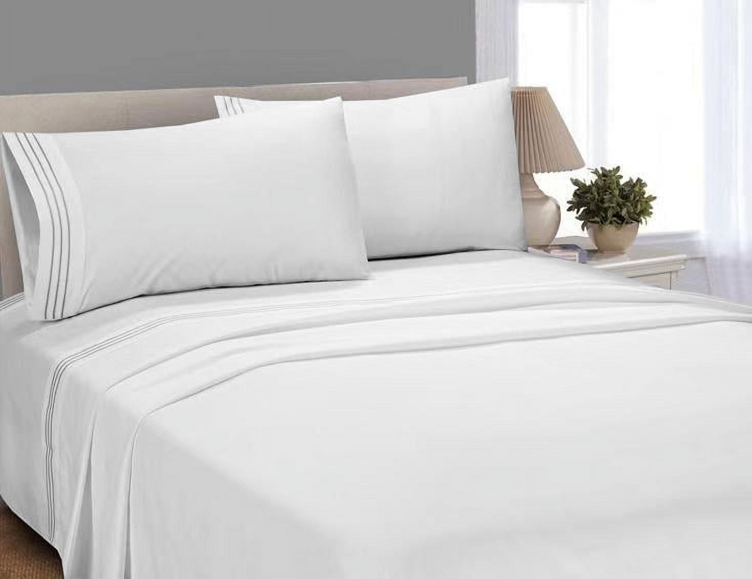 Mainstays Better Homes & Gardens Luxury Microfiber Adult Bed Sheet Set ...
