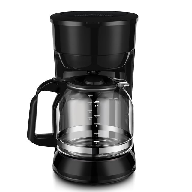 Mainstays Black 12-Cup Drip Coffee Maker - Walmart Business Supplies