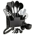 Mainstays Black 21 Piece Kitchen Set, Customizable 2-Piece Caddy Set ...