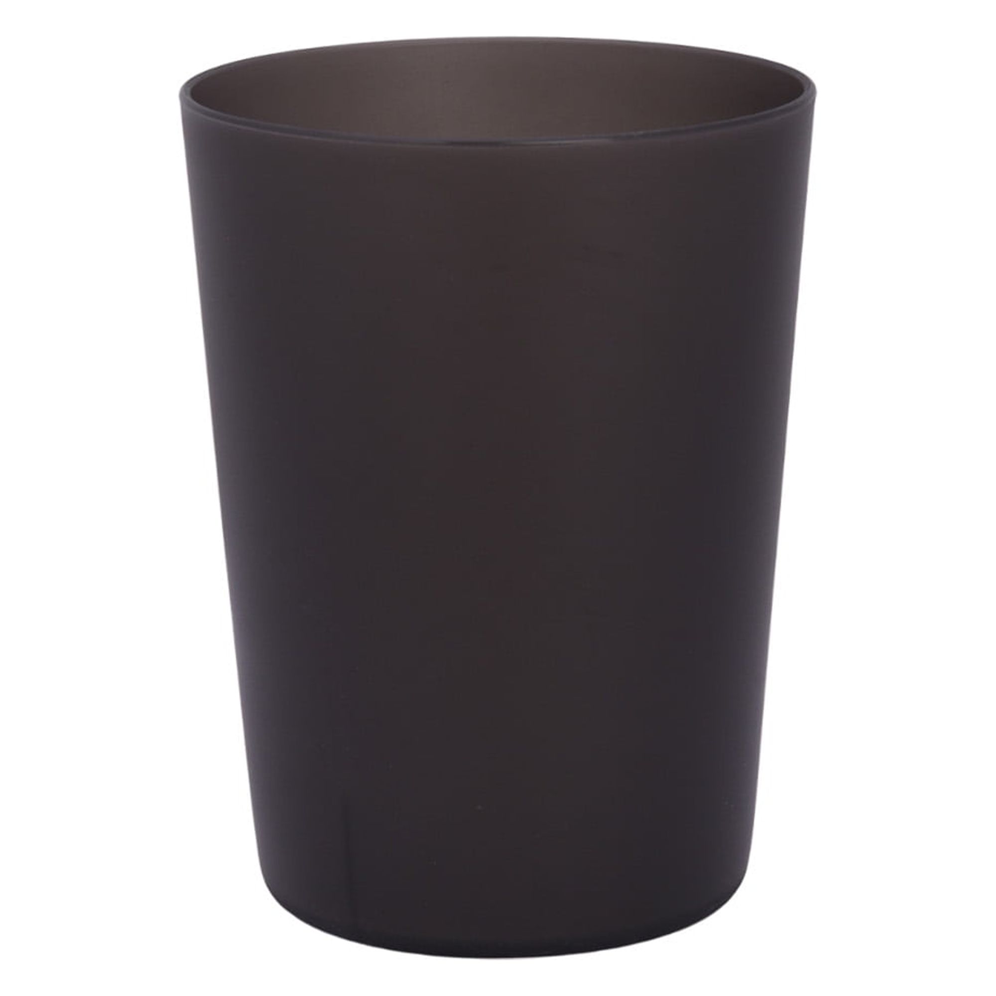 Mainstays - Black Translucent Round Plastic Tumbler, 18-Ounce - Walmart.com