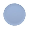 Mainstays - Blue Round Plastic Plate, Scalloped, 10.5 inch - Walmart.com
