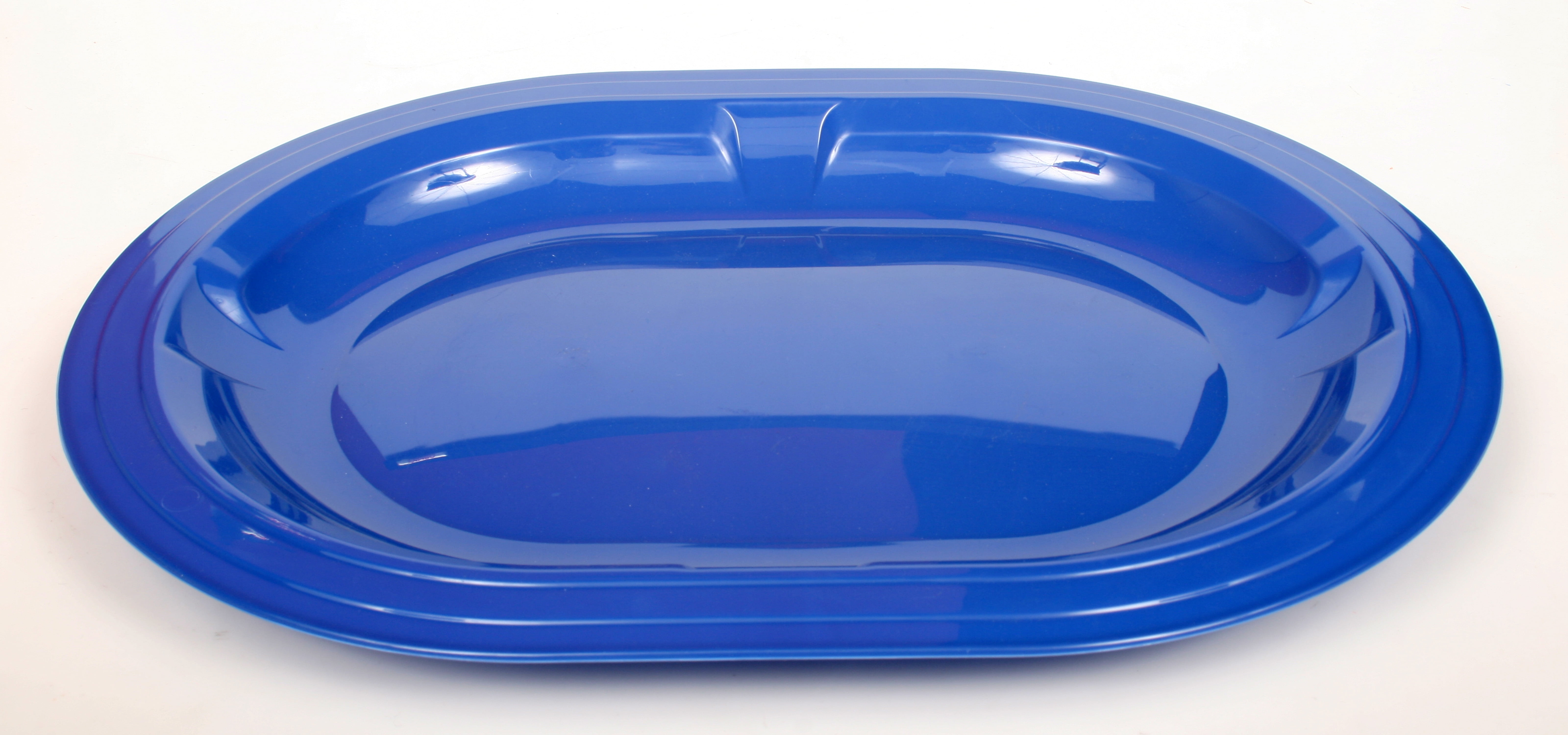 Mainstays Blue Serve Tray - Walmart Business Supplies