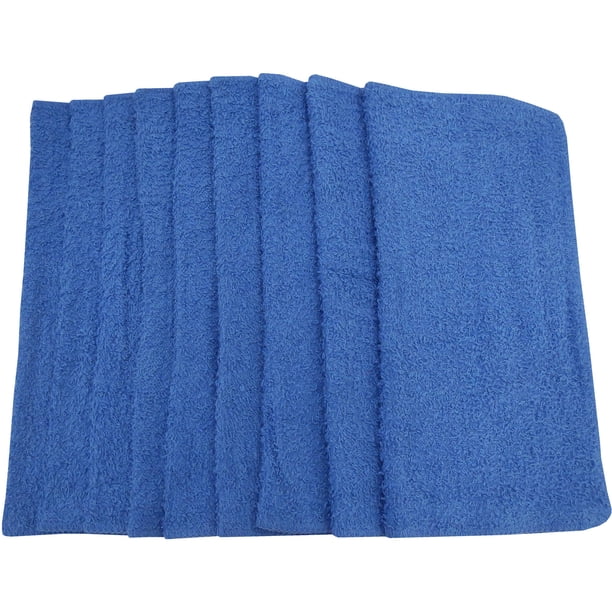 Mainstays Blue Summer Utility Cloths, 9 Count - Walmart Business Supplies