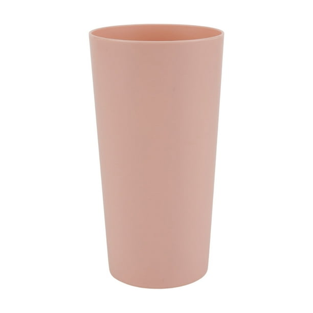Mainstays - Blush Pink Round Plastic Tumbler, 26-Ounce - Walmart ...