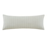 Mainstays Microfiber Body Pillowcase - Beige & White Stripe - 20"x52 ...