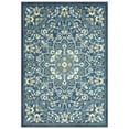 Mainstays Bright Persian Medallion Blue Multicolor Indoor Area Rug, 4 ...