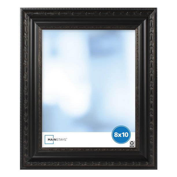 Mainstays Bronze Leafs 8x10 Picture Frame - Walmart Business Supplies