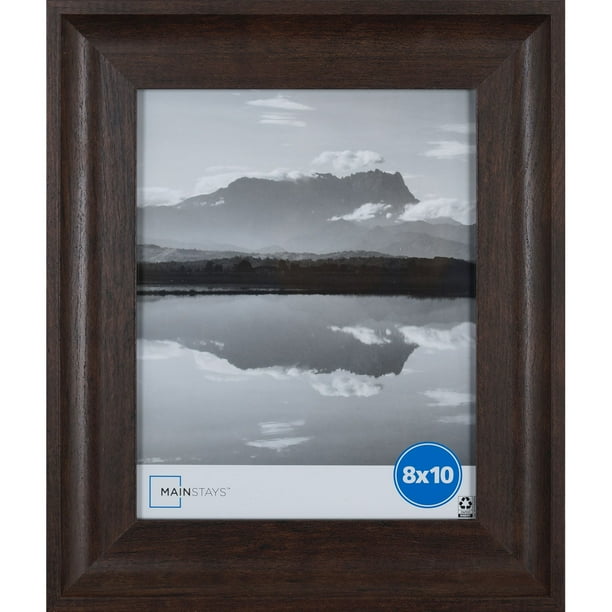 Mainstays Brown 8x10 Scoop Gallery Wall Picture Frame - Walmart ...