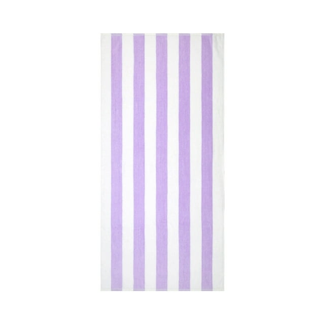Mainstays Cabana Purple Beach Towel, 58" x 28", Purple - Walmart.com