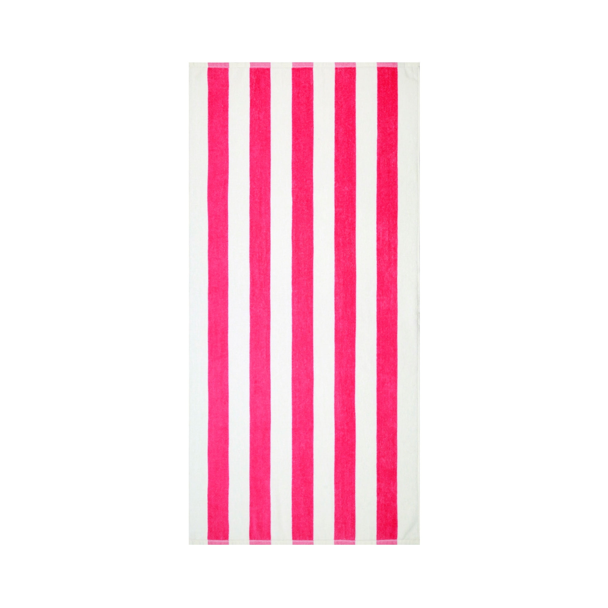 Mainstays Pink Beach Towel, 58x28 Inch, Recycled Cotton and Polyester ...