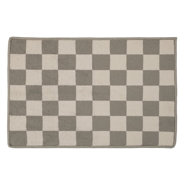 Mainstays Checkered Woven Kitchen Mat - Walmart.com