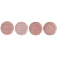 Mainstays Chiara 4 Piece Stoneware Round Red Dinner Plates - Walmart ...