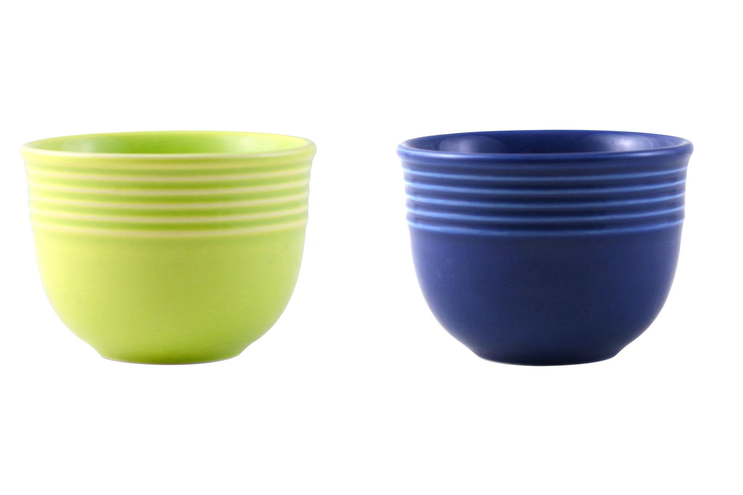 Mainstays Chiara Stoneware Mini Bowls Green/Blue 2-Piece Microwave ...