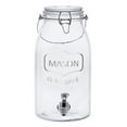 Mainstays Clear Glass Mason Sun Tea Beverage Dispenser Jar - Walmart ...