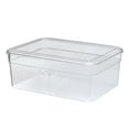 Mainstays Clear Plastic Extra Wide Shoe Box with Lid for One Pair ...