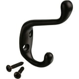 Mainstays Coat Hook With Mounting Hardware, Oil-Rubbed Bronze - Walmart.com