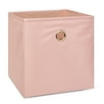 Mainstays Collapsible Fabric Cube Storage Bins (10.5" x 10.5"), 4 Pack ...