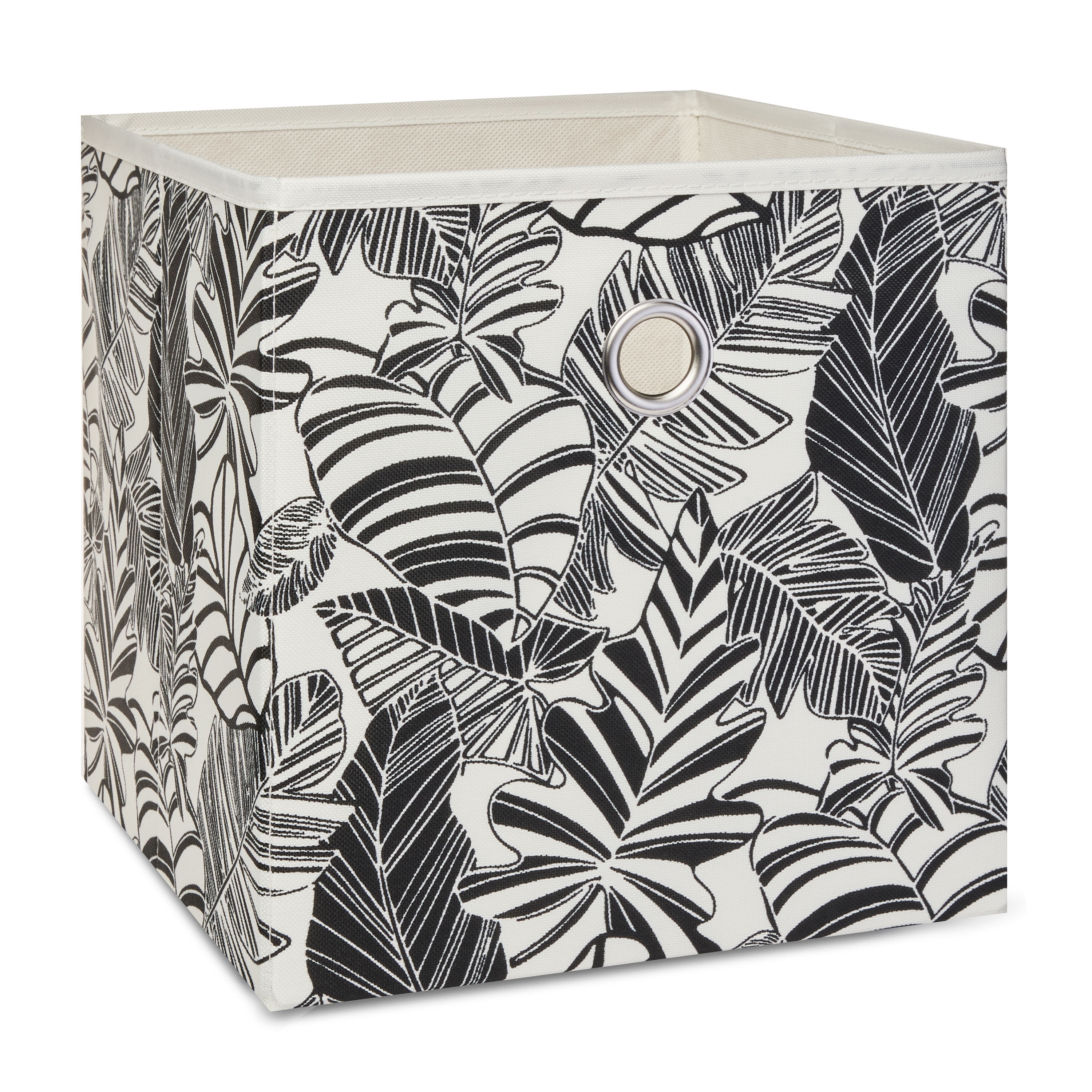 Mainstays Collapsible Fabric Cube Storage Bins (10.5" x 10.5"), 4 Pack ...