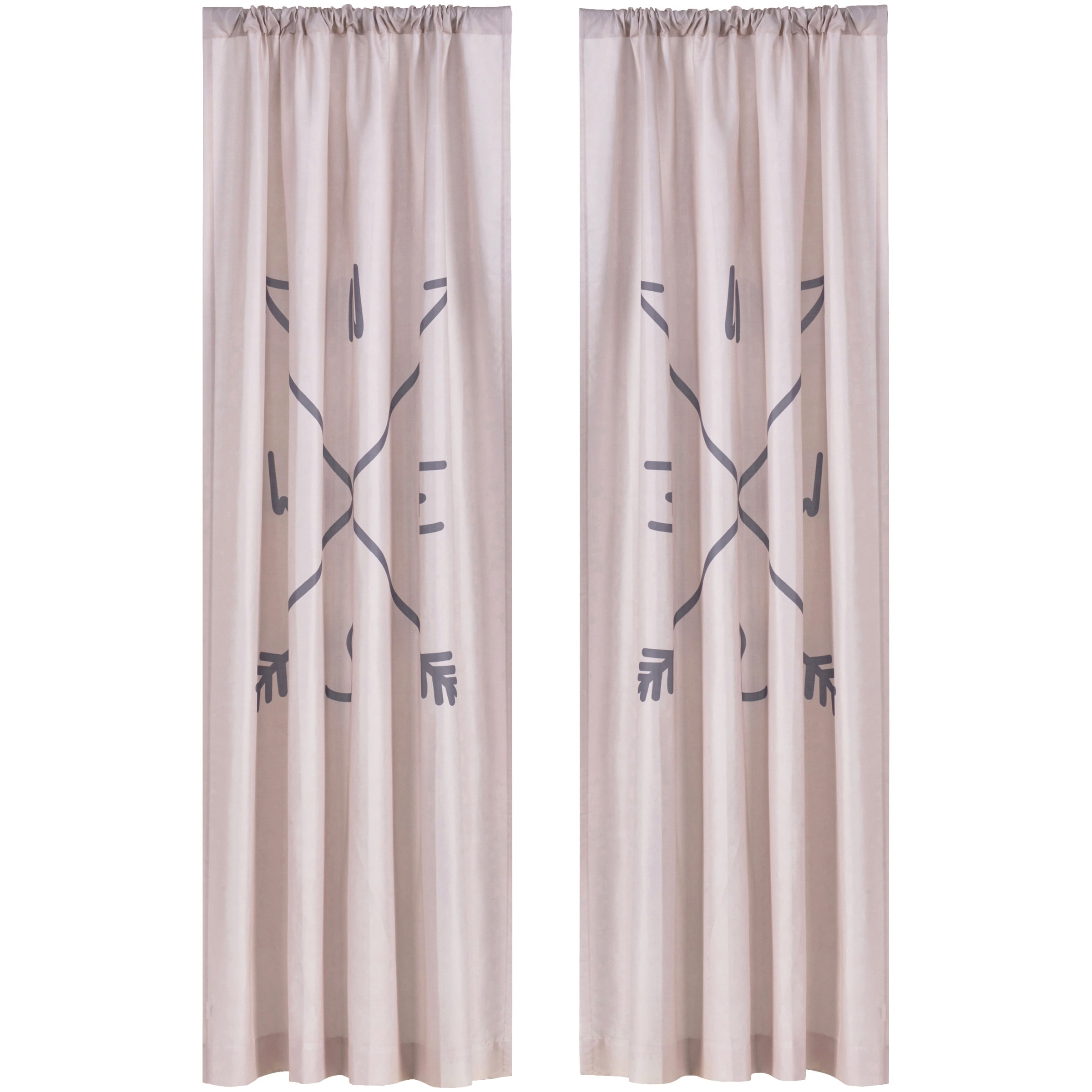 Mainstays Compass Arrow Panel, Set of 2 - Walmart.com