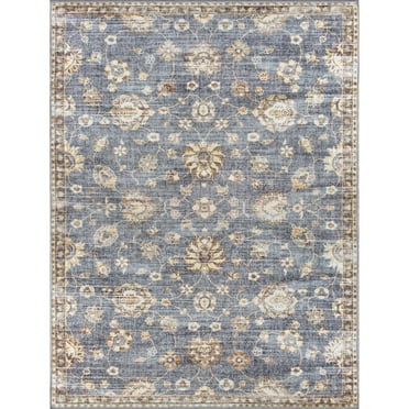 Mainstays Solid Grey Fur Flokati Accent Rug 30x46 in - Walmart.com
