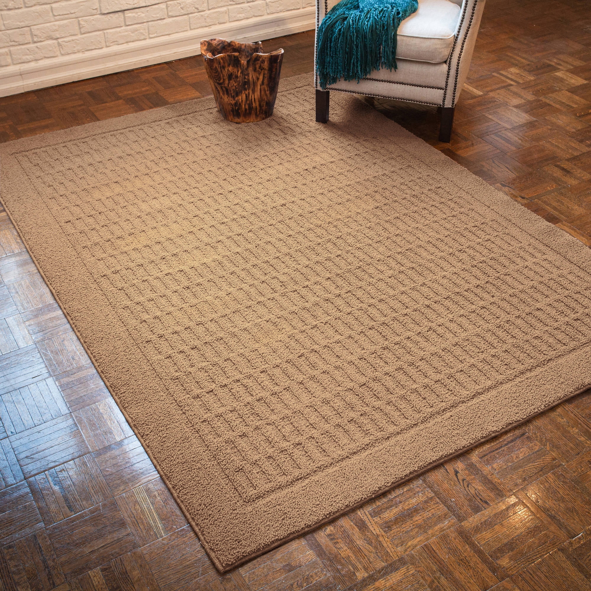 Mainstays Contemporary Indoor Multicolor Accent Rug, 18" x 27 ...