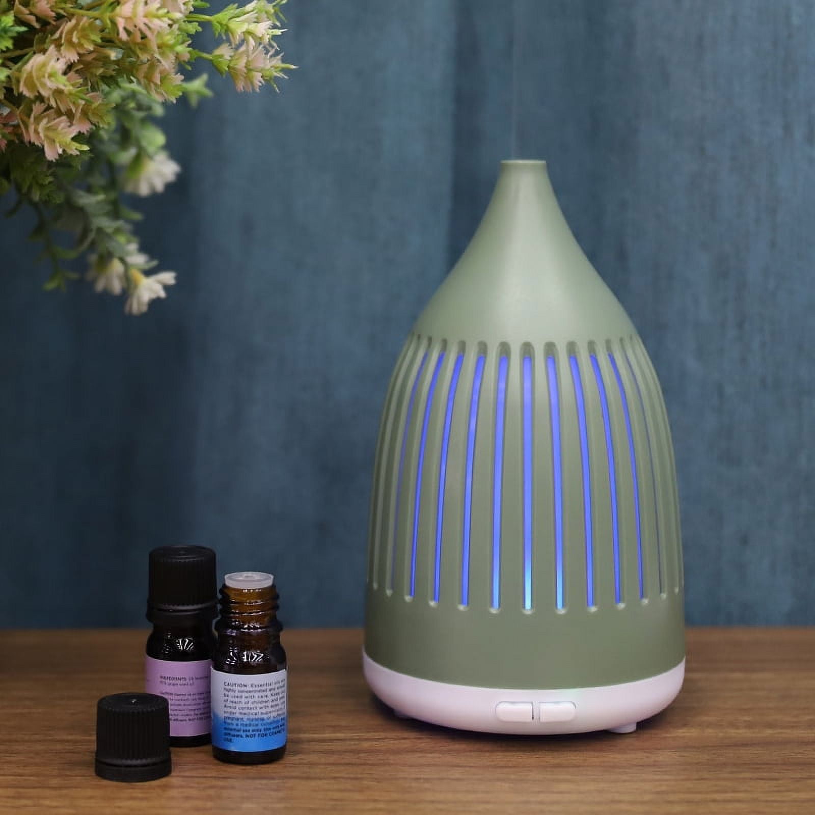 Mainstays Cool Mist Ultrasonic Cone Diffuser in Sage Color - Add your ...