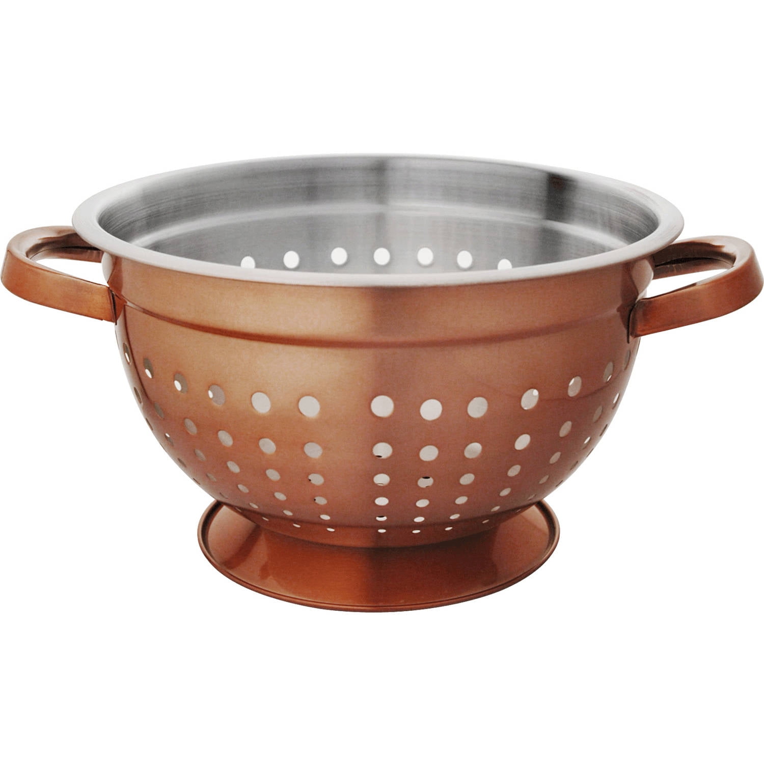 Mainstays Copper Colander - Walmart Business Supplies