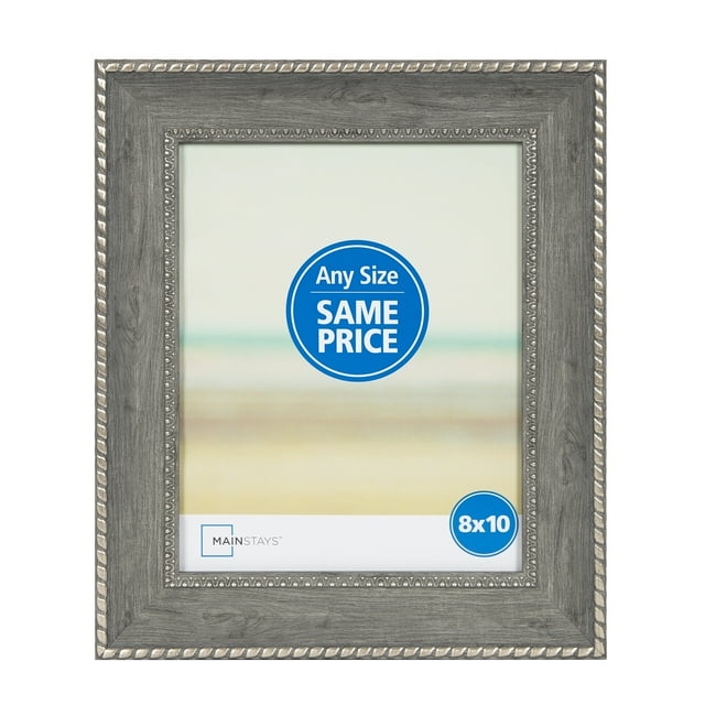 Mainstays 8x10 Gray Tabletop Picture Frame - Walmart.com