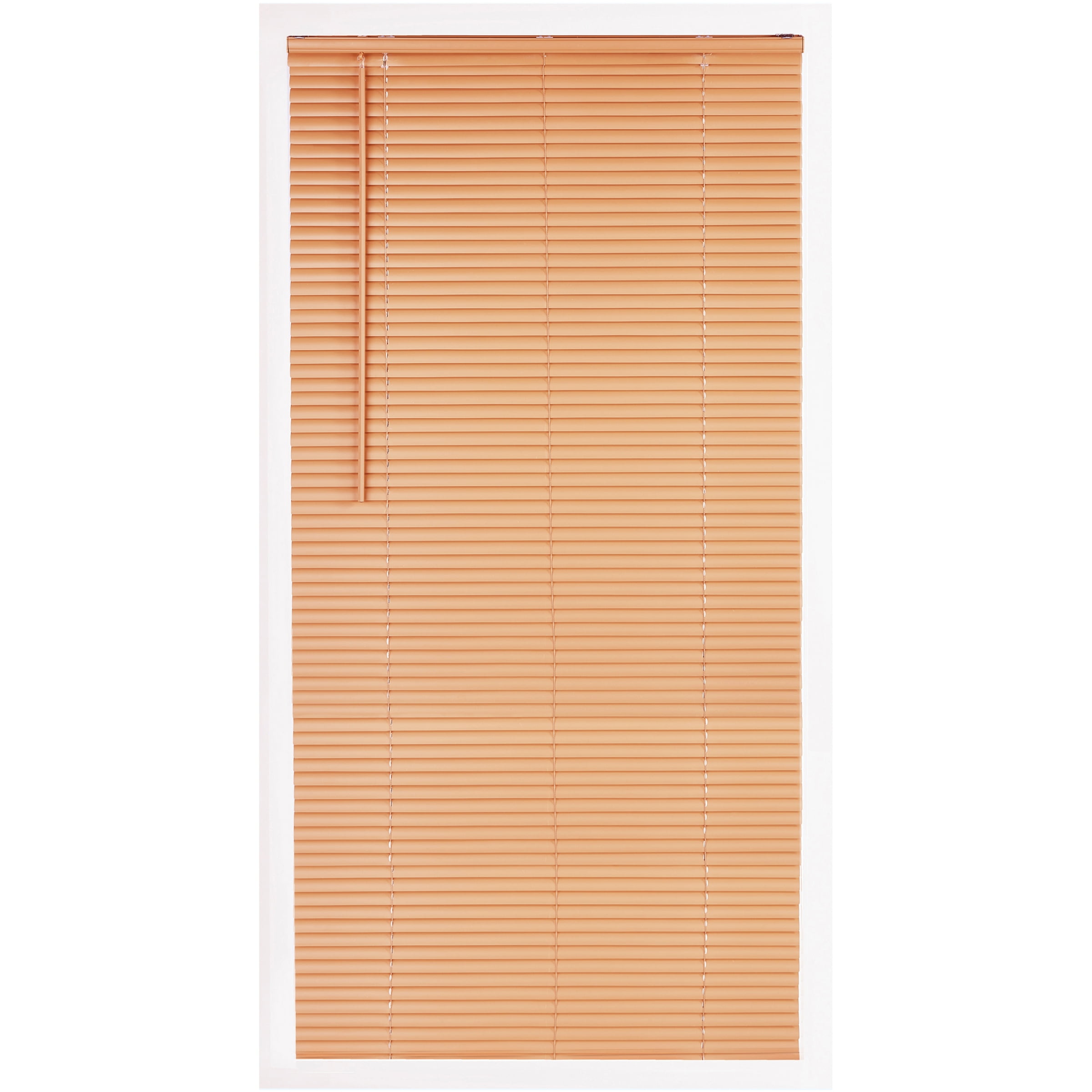 Mainstays Cordless Room Darkening 1" Vinyl Mini Blind, Khaki - Walmart ...