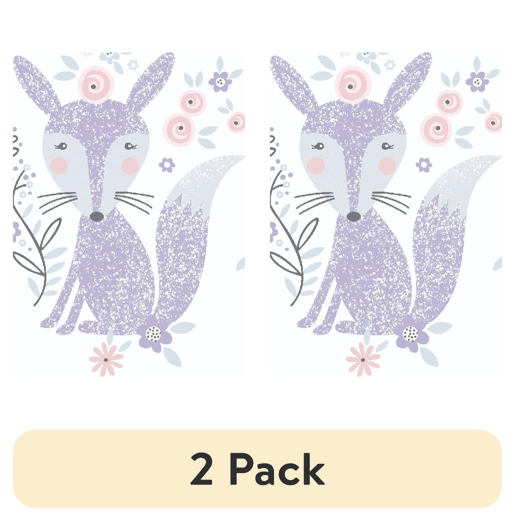 (2 pack) Mainstays Cotton 42" x 1.5 yds Precut Precious Palace Print ...