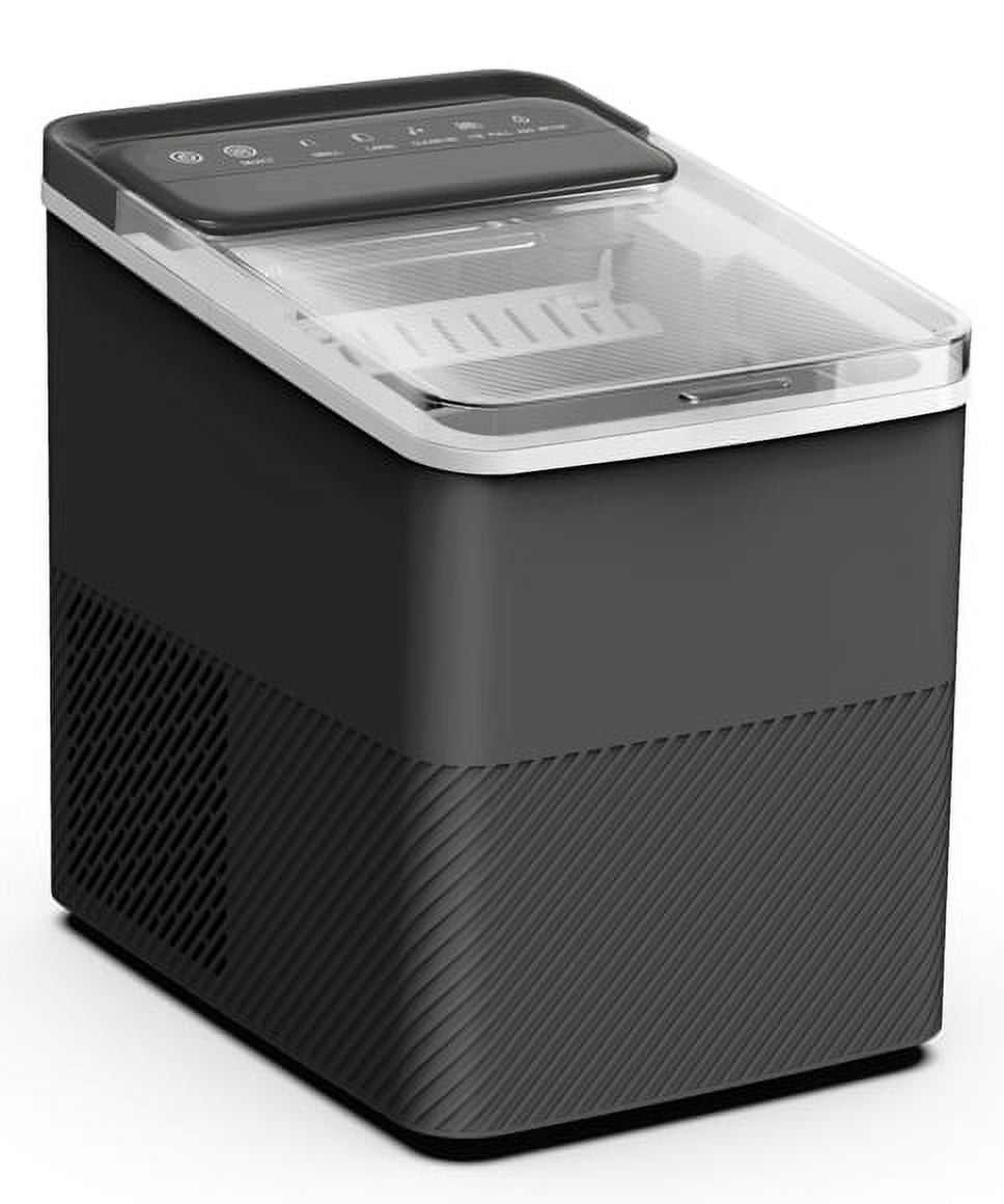 Mainstays Countertop 26lb Ice Maker, Black - Walmart.com