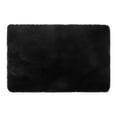 Mainstays Cushion Shag Bedroom Rug For Adults, Black, 4'x6' - Walmart.com