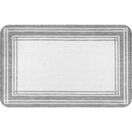 Better Homes & Gardens Polypropylene Gray Jacquard 20" x 34" Indoor ...