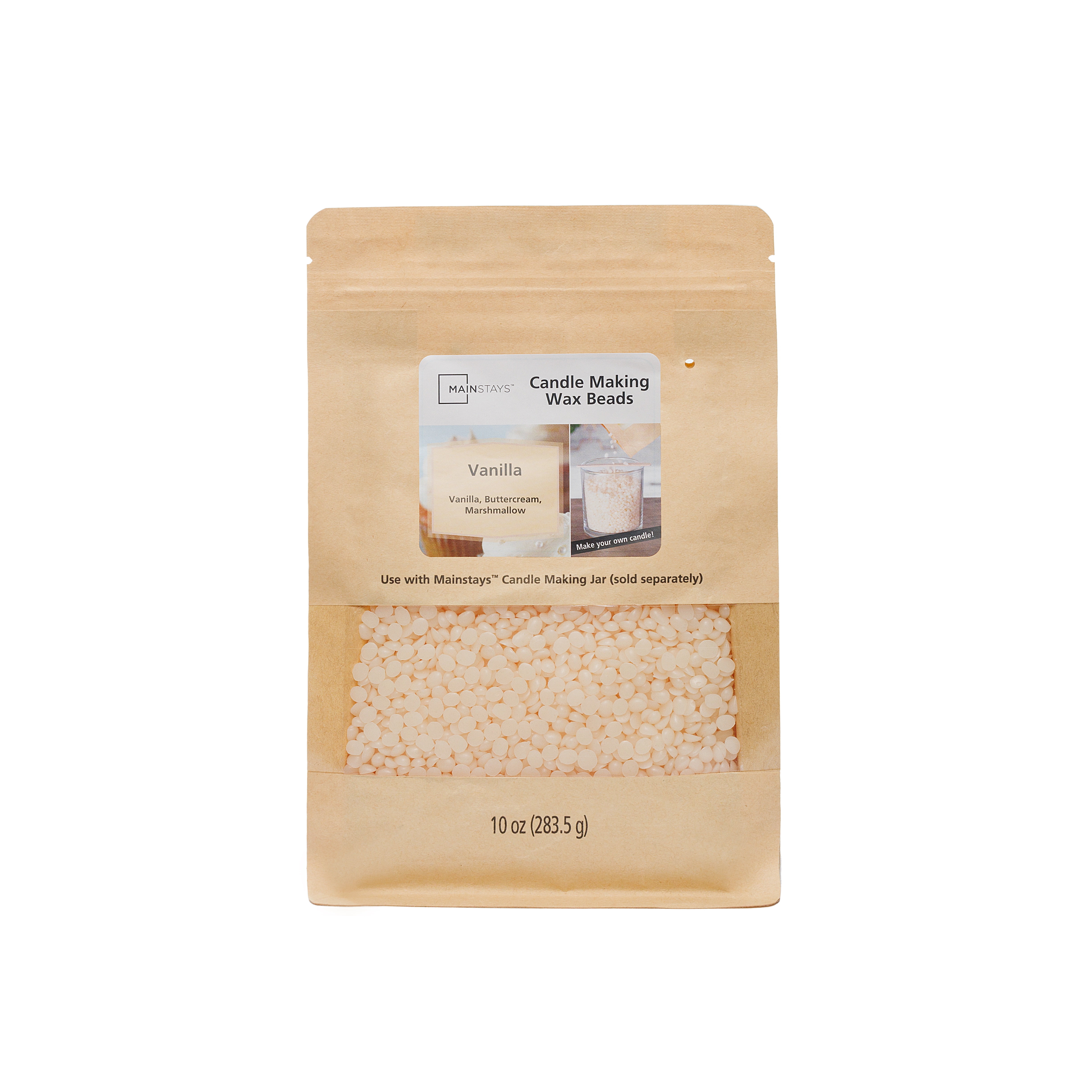 Mainstay Vanilla Scented DIY Candle Making - Wax Beads 10oz - Walmart ...