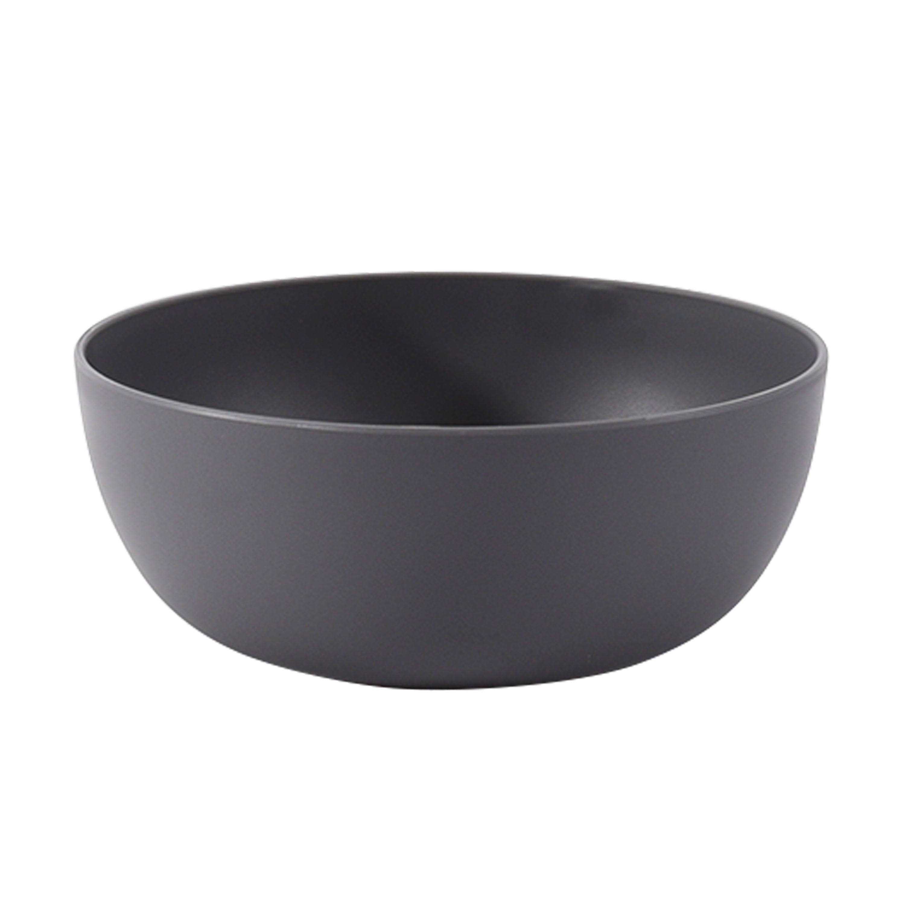 Mainstays - Dark Gray Round Plastic Bowl, 38-Ounce - Walmart.com