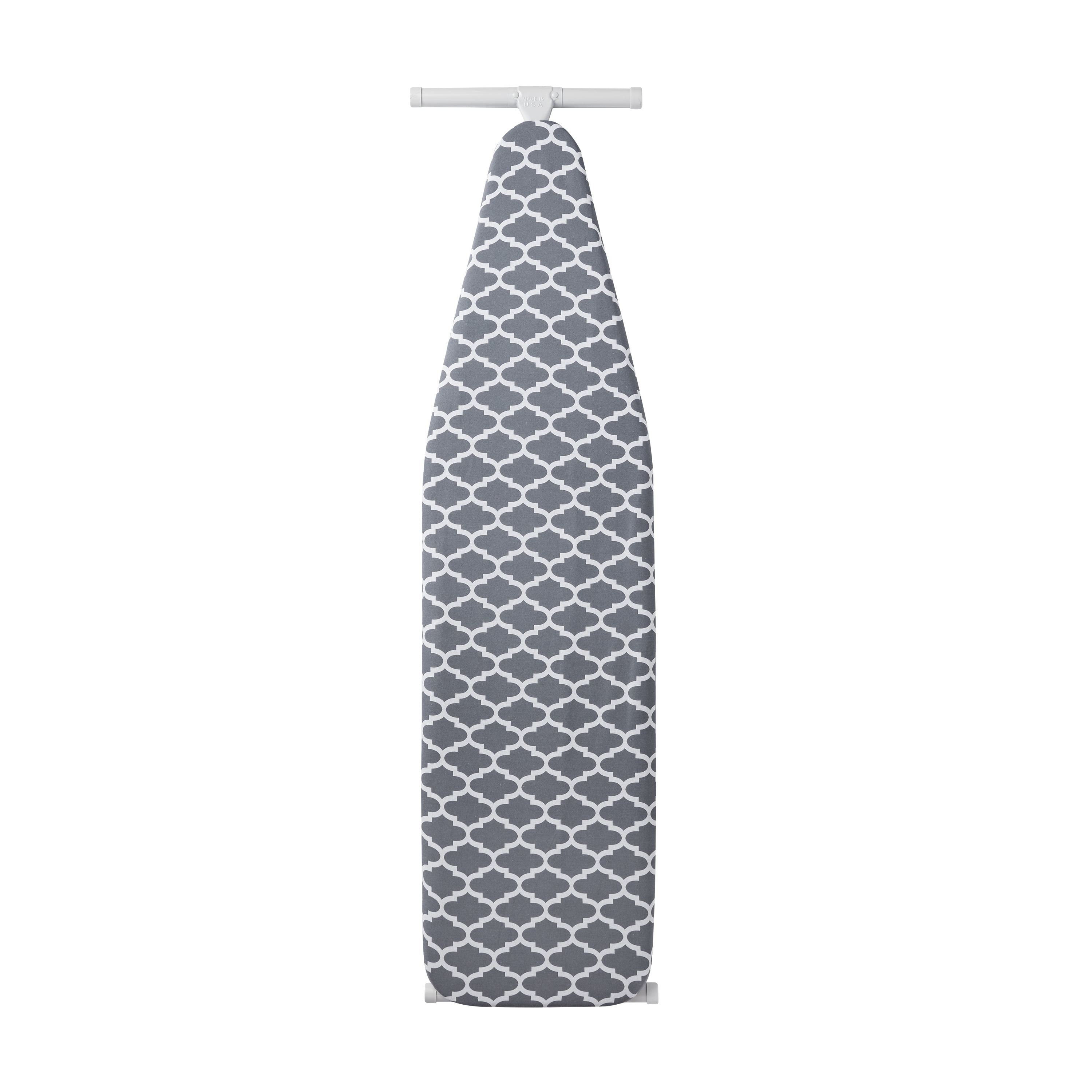Mainstays Deluxe Lattice Grey Removable Ironing Board Cover 54" x 15 ...
