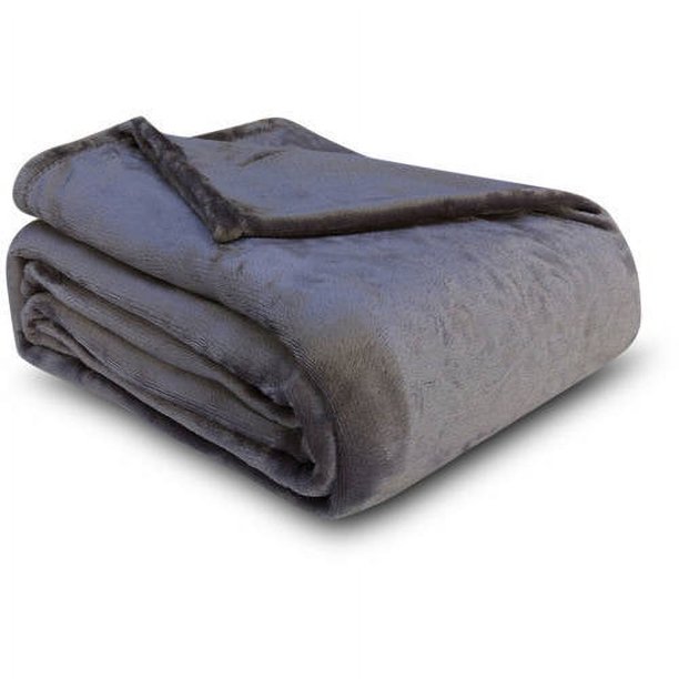 Mainstays Deluxe Plush Blanket, 1 Each - Walmart Business Supplies
