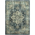 Mainstays Distressed Vintage Blue Persian Indoor Area Rug, 4'x5'4 ...