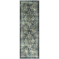 Mainstays Distressed Vintage Blue Persian Indoor Runner Rug, 2'x6 ...