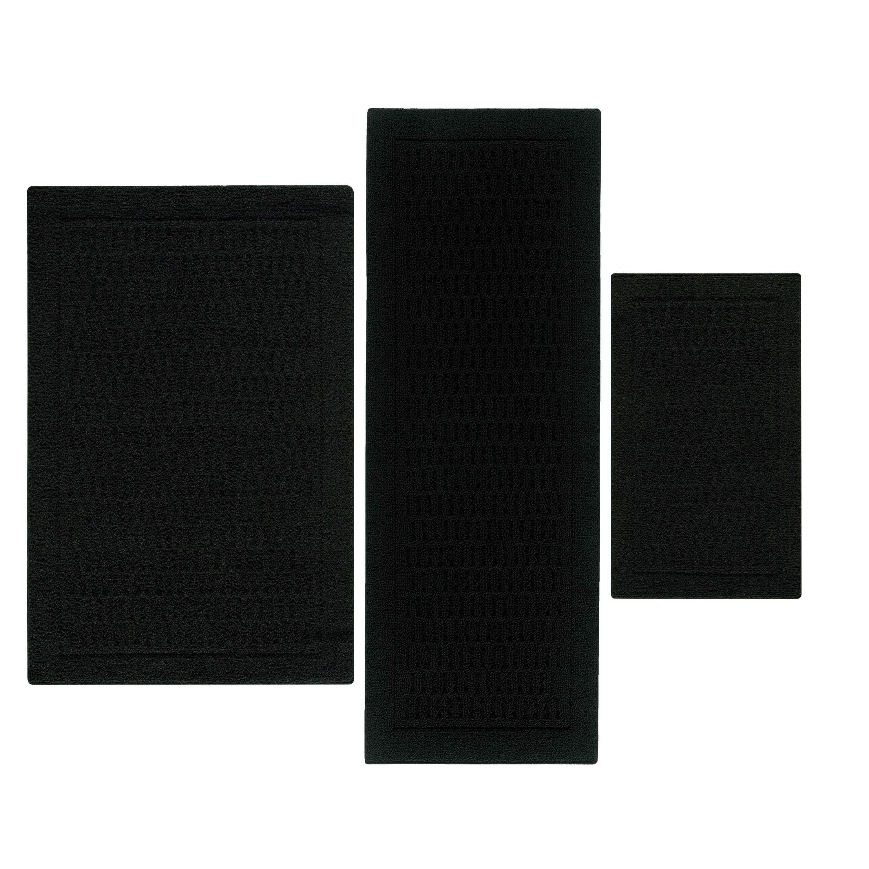 Mainstays Dylan Nylon 3-Piece Accent Rug Set - Walmart.com