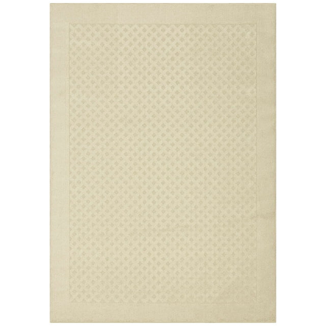 Mainstays Dylan Solid Diamond Beige Area Rug - 7 x 10 - Walmart.com