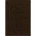 Mainstays Dylan Solid Diamond Olefin Brown Indoor Accent Rug, 1'8"x2'6 ...