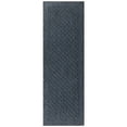Mainstays Dylan Solid Diamond Olefin Navy Blue Indoor Runner Rug, 1'9 ...