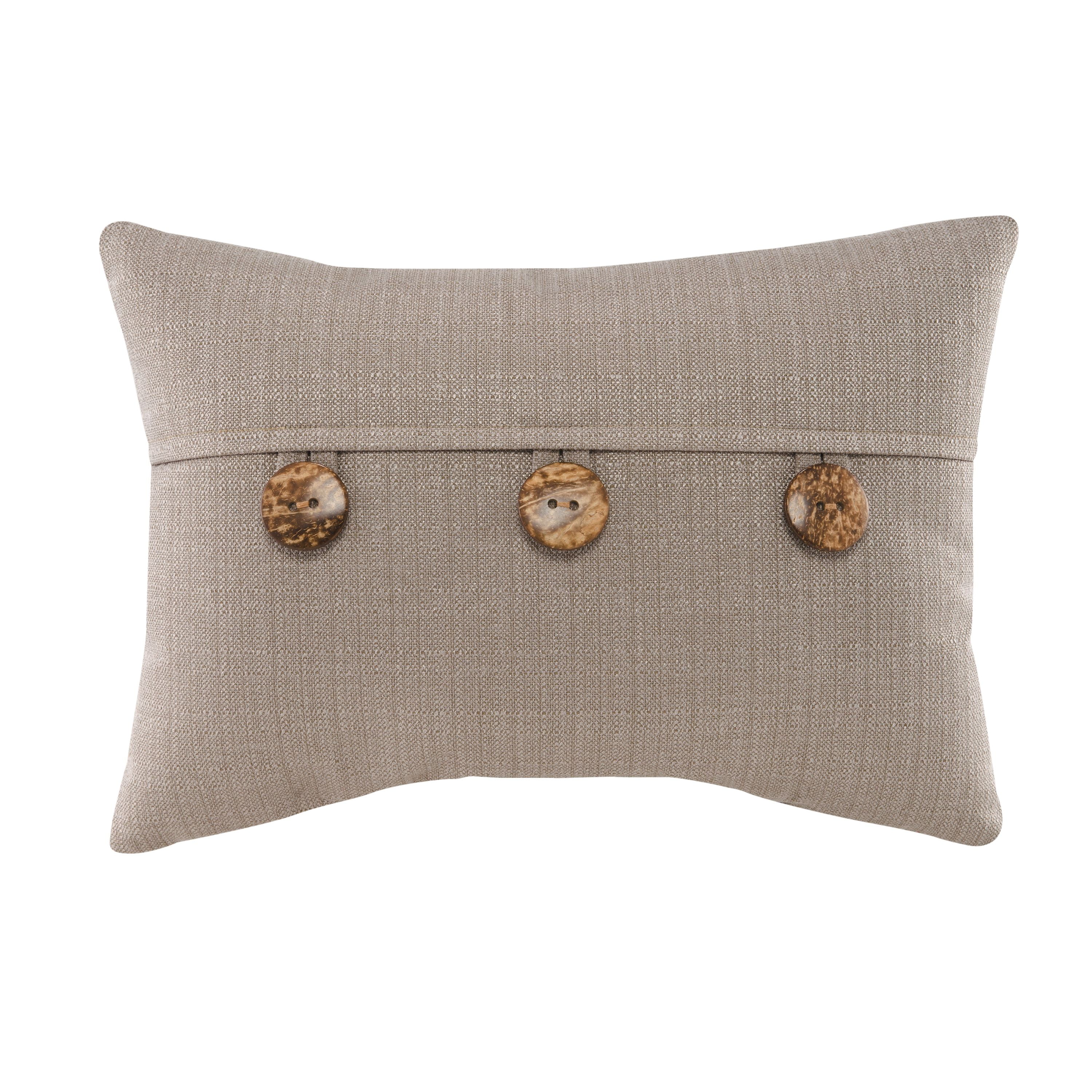 Dynasty Oblong 3 Button Throw Pillow - 20 Polyester - Walmart.com