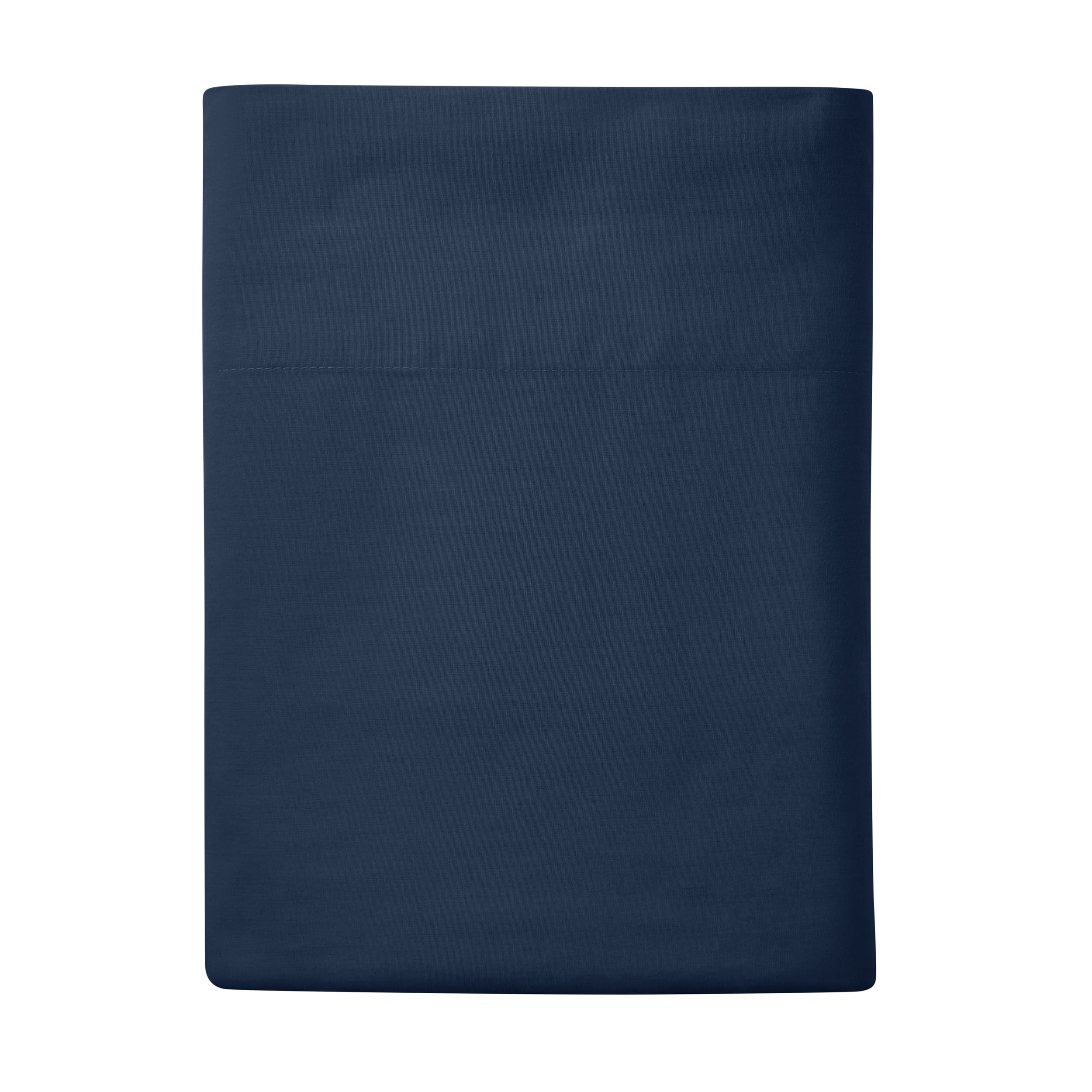 Mainstays 300 Thread Count Easy Care Blue Cove Cotton Blend Percale ...
