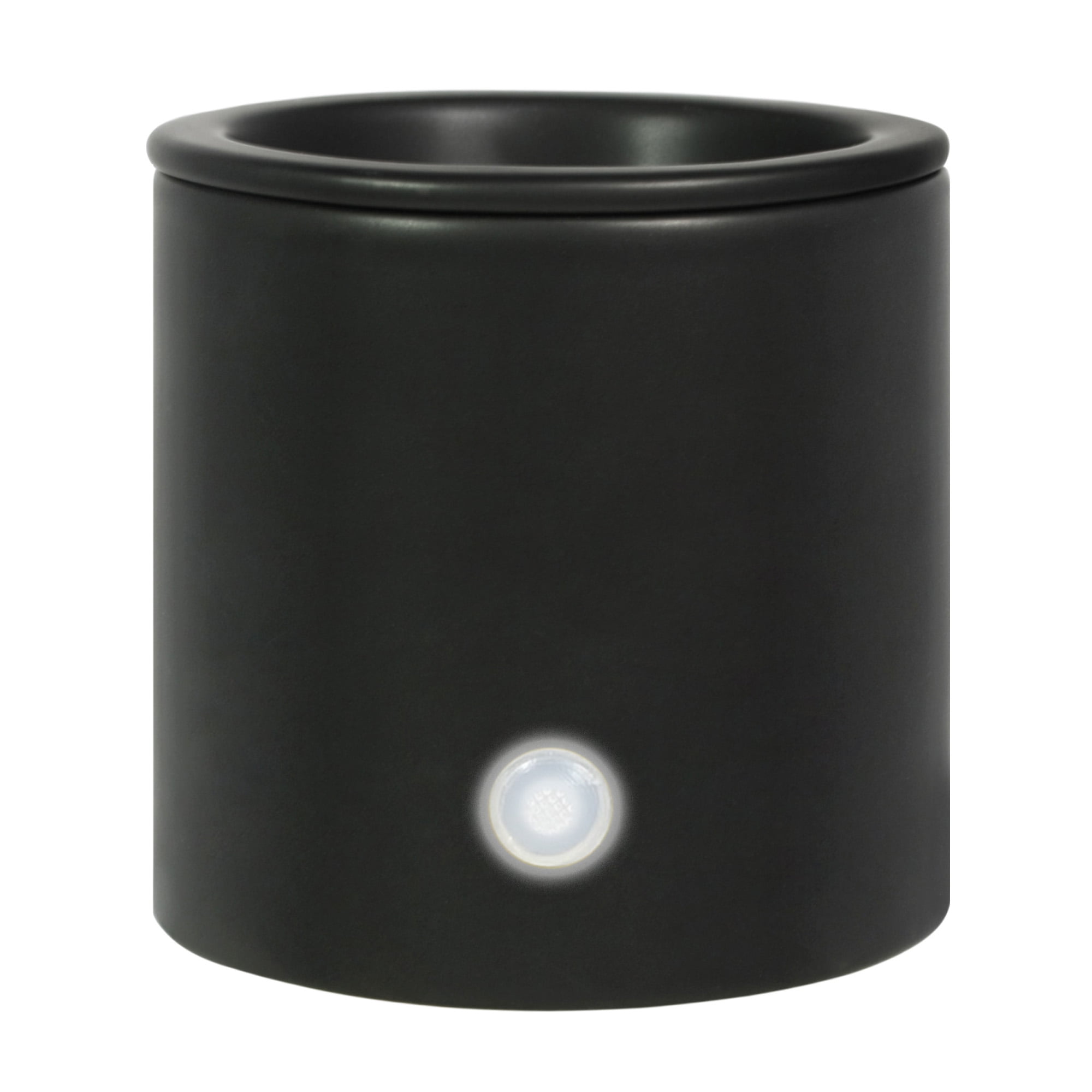 Mainstays Electric 18-Watt Ceramic Wax Melt Warmer Black, Flameless ...
