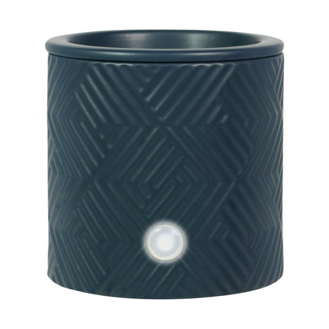 Mainstays Electric 18-Watt Ceramic Wax Melt Warmer, Navy Blue - Walmart.com