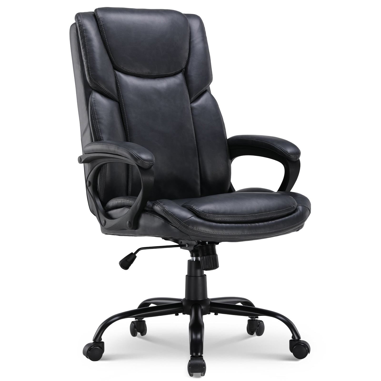 Brandclub - Mainstays Executive Ergonomic High Back Leather Home Office ...