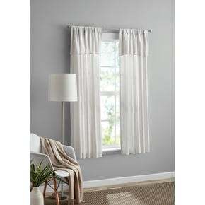 Curtains with Attached Valances