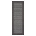 Mainstays Farmhouse Faux Sisal Gray Indoor Runner Rug, 1'9"x5 ...